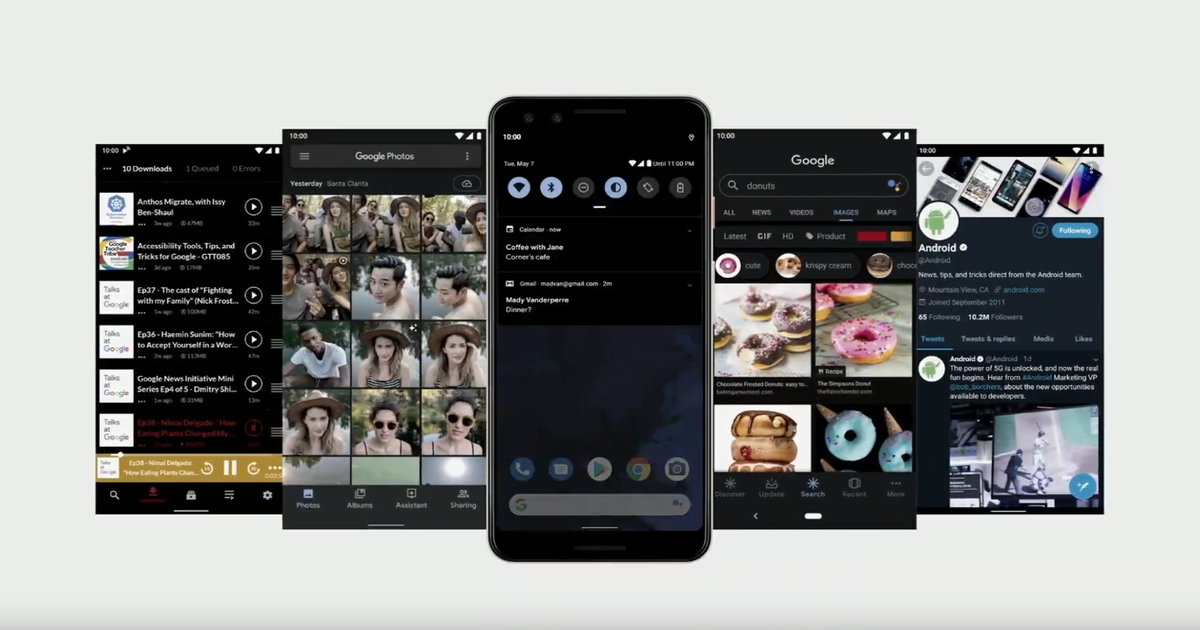 Android Q terá modo escuro para todo o sistema operacional