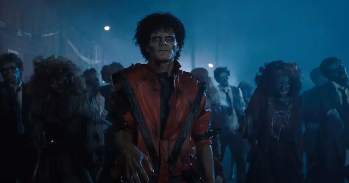 Veja imagens dos bastidores das gravações de Thriller em Michael