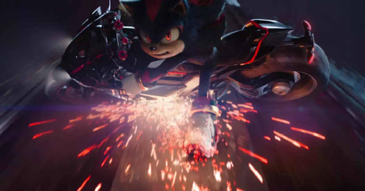 Sonic 3 ganha pôster com referência a Akira