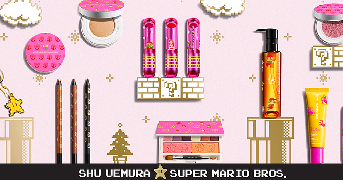 Nintendo - Nintendo lança coleção de cosméticos de Super Mario com ...