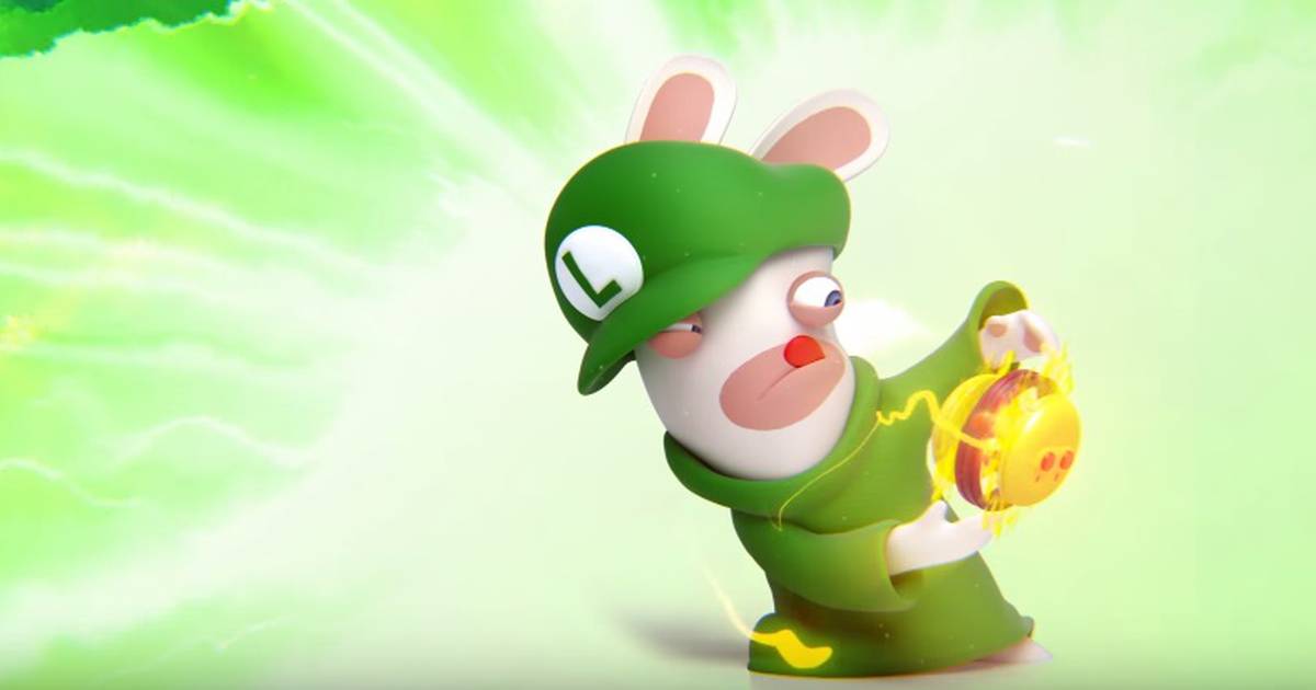 Mario Rabbids Kingdom Battle - Veja as habilidades de Rabbid Luigi em ...