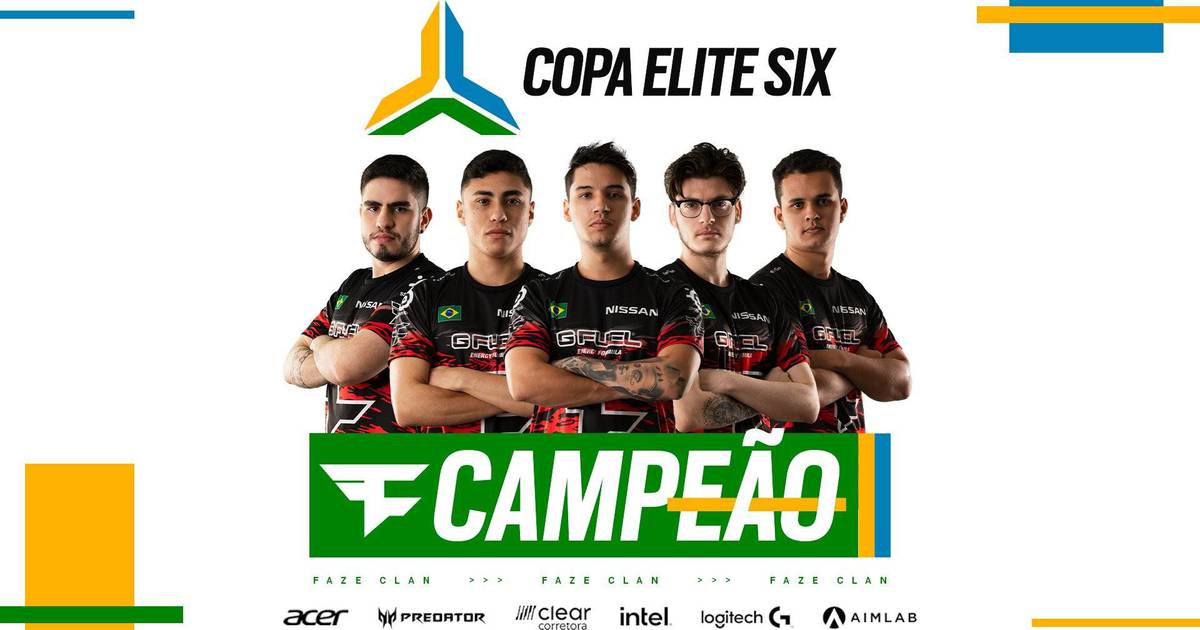 R6: FaZe Clan conquista terceira edição da Copa Elite Six