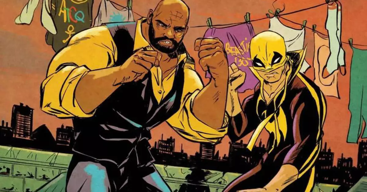 Demolidor: Renascido | Fotos do set revelam Luke Cage e Punho de Ferro
