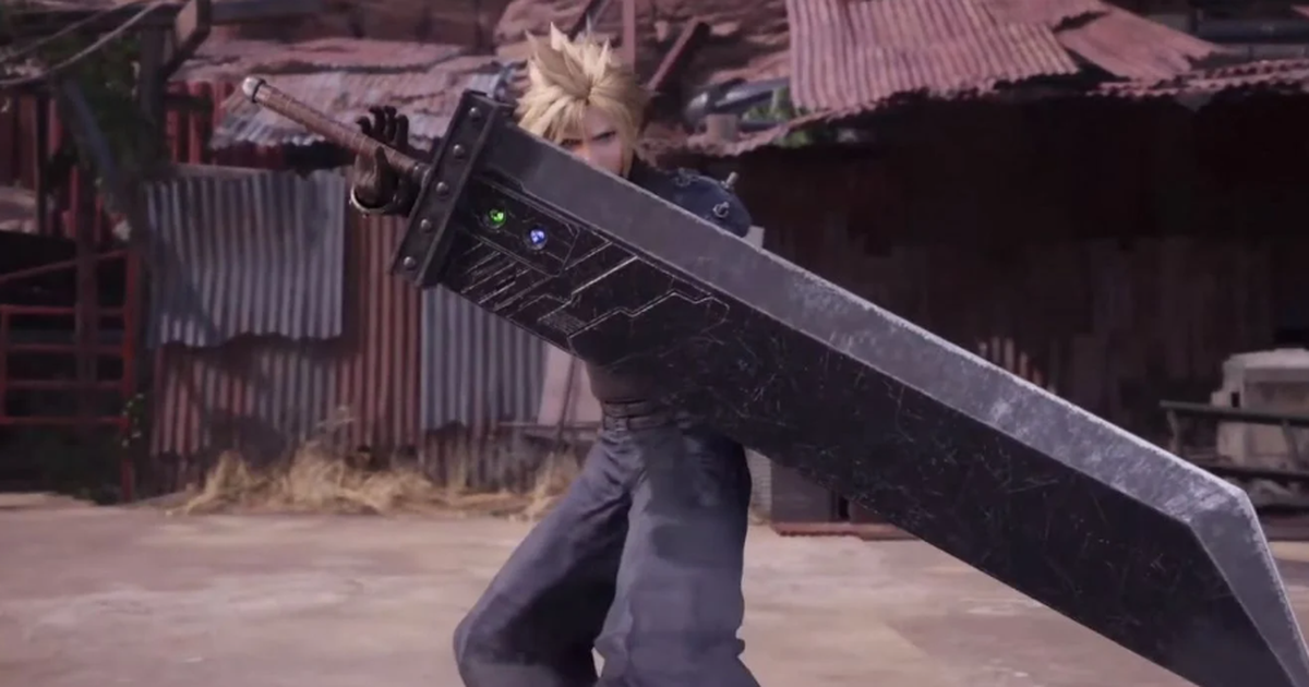 Veja como jogar Final Fantasy 7 com uma Buster Sword "de verdade"