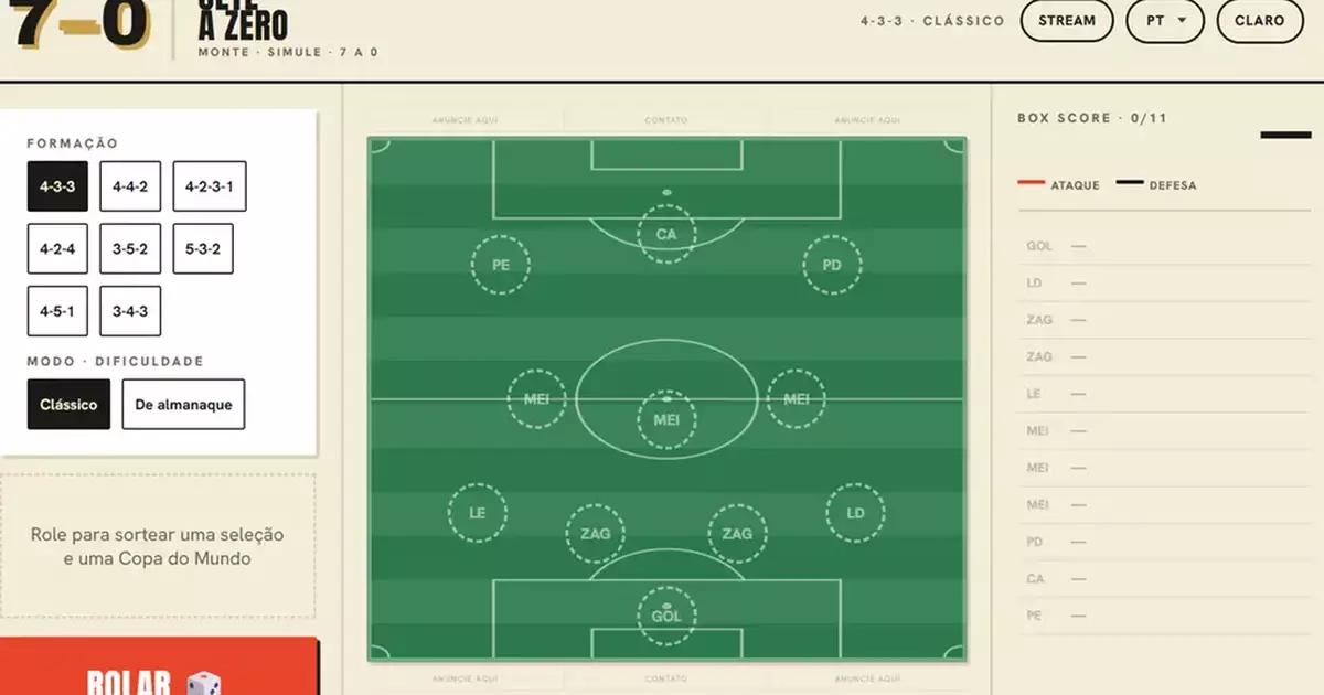 7a0 | Conheça o jogo de Copa do Mundo que dominou a internet