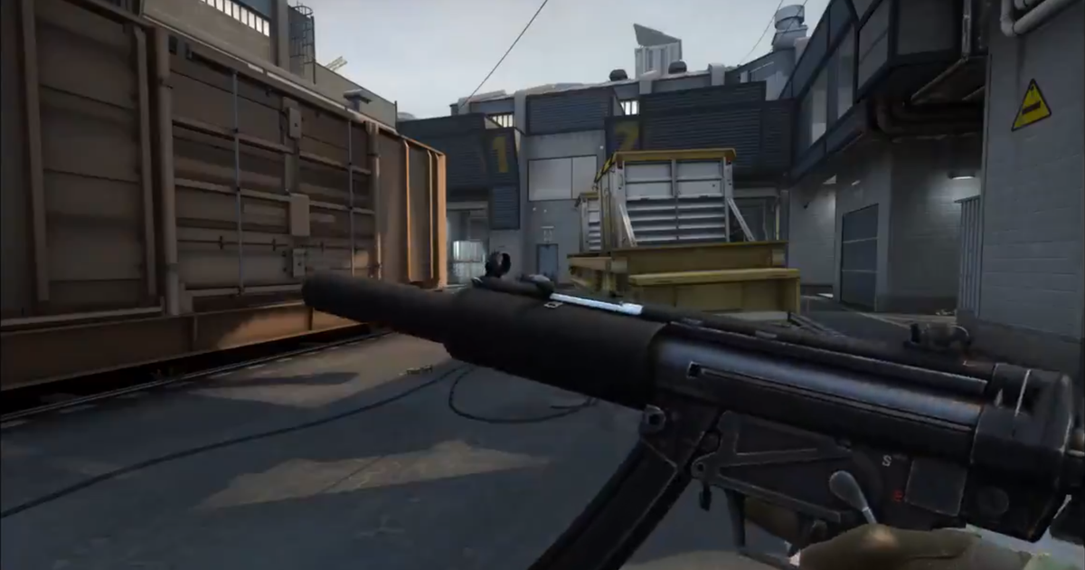 Counter Strike Global Offensive - Arma clássica de Counter-Strike, MP5 ...