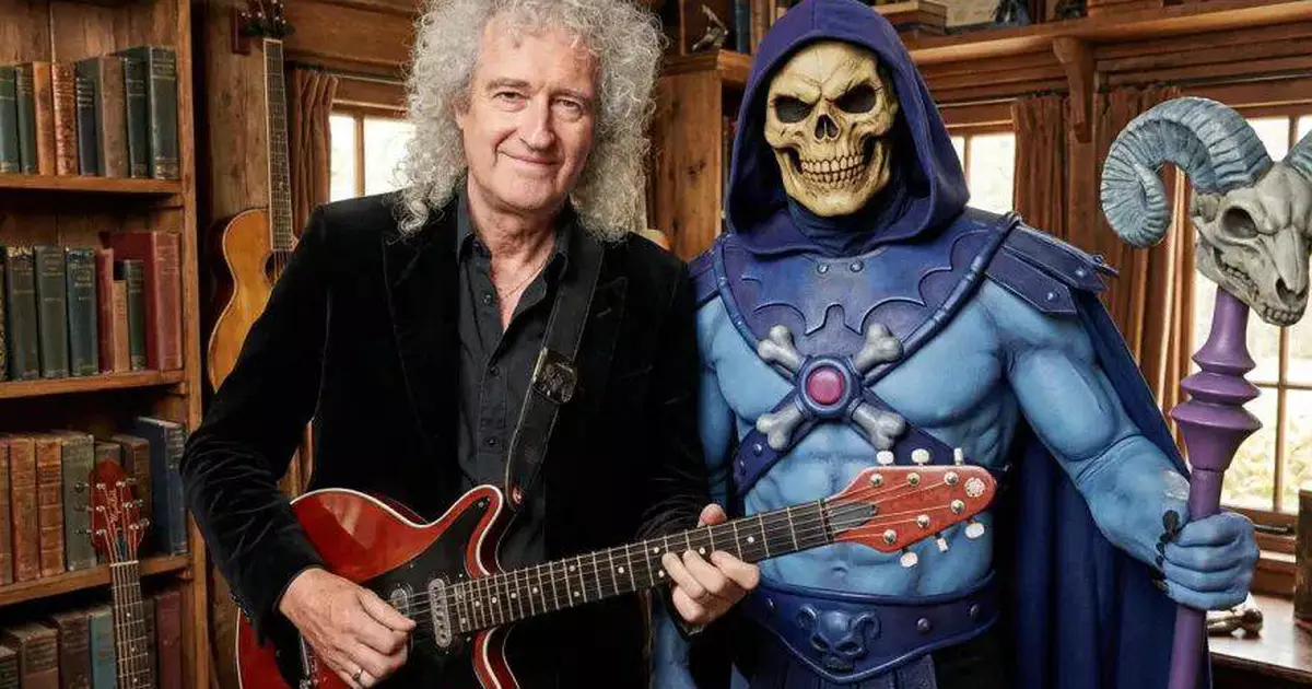 He-Man | Vídeo de bastidores mostra Brian May gravando trilha sonora