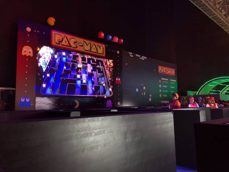 The Enemy - Pac-Man gigante e arcades clássicos divertem público da Game XP