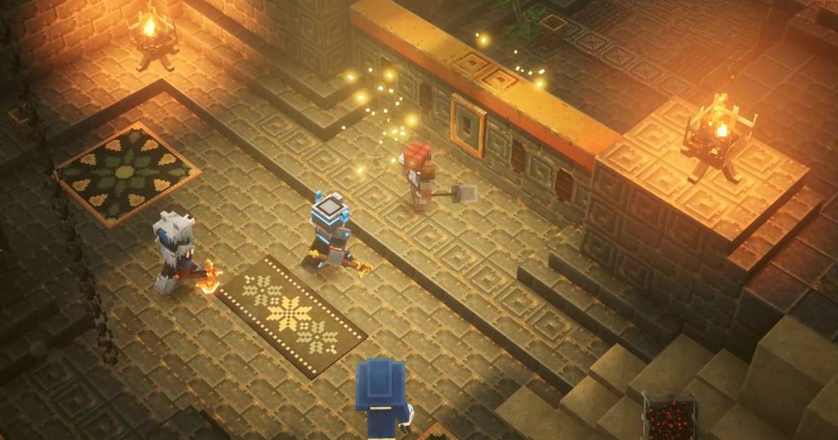 The Enemy - Minecraft Dungeons sai em 2020 para Xbox One e PC