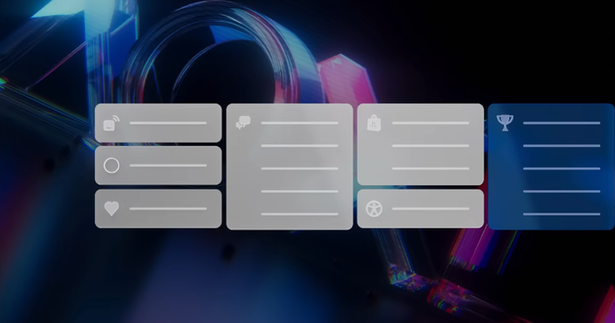 PS5 recebe menus personalizáveis em atualização